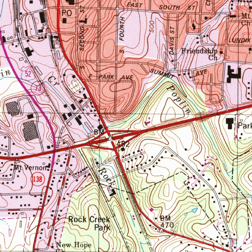 Albemarle, NC (1993, 24000-Scale) Map by United States Geological ...