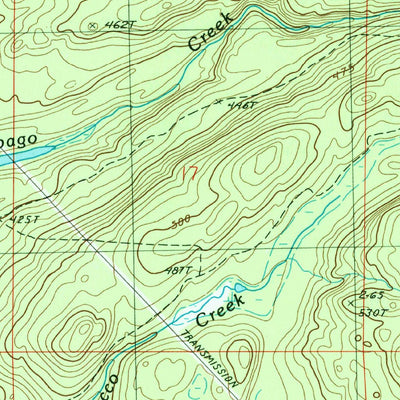 Alberta, MI (1985, 24000-Scale) Map by United States Geological Survey ...