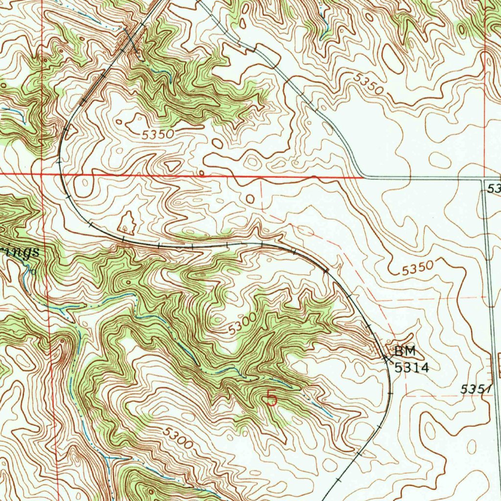Albin, WY-NE (1991, 24000-Scale) Map by United States Geological Survey ...