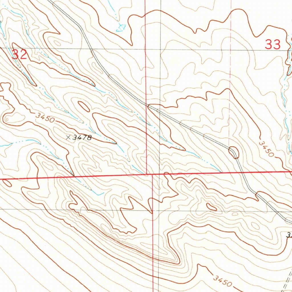 Albion, MT (1980, 24000-Scale) Map by United States Geological Survey ...