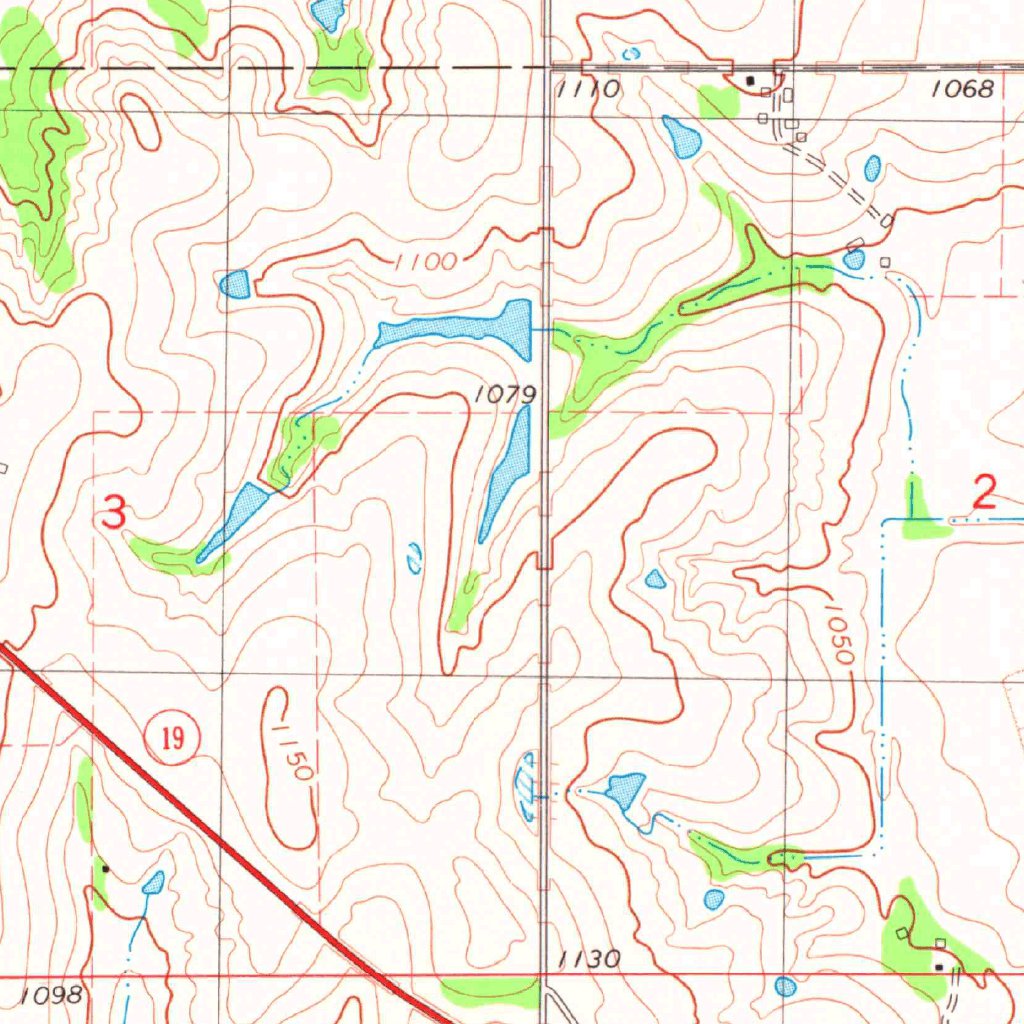 Alex, OK (1981, 24000-Scale) Map by United States Geological Survey ...