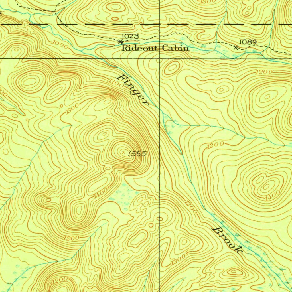 Allagash Falls, ME (1932, 62500-Scale) Map by United States Geological ...