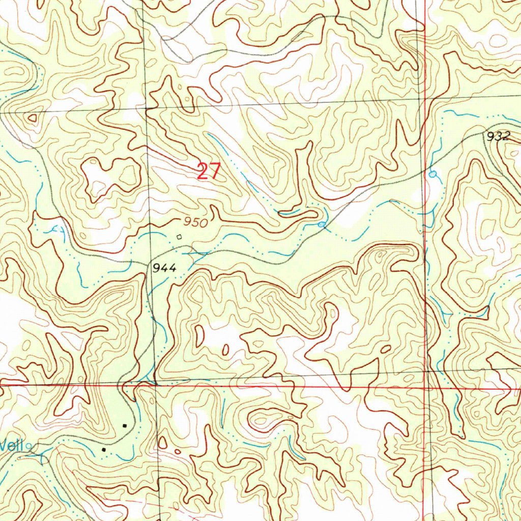Allen, SD (1981, 25000-Scale) Map by United States Geological Survey ...