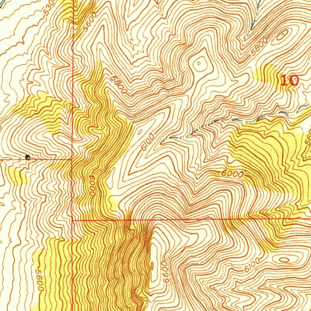Allens Ranch, UT (1949, 24000-Scale) Map by United States Geological ...