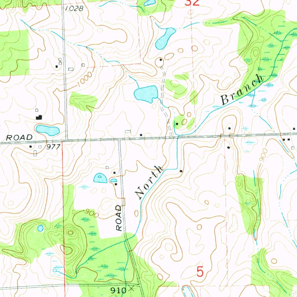 Almont, MI (1968, 24000-Scale) Map by United States Geological Survey ...