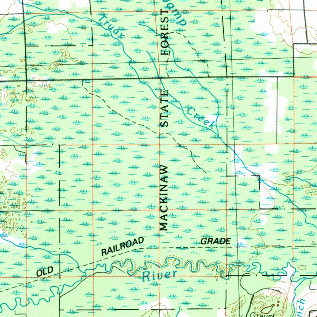 Alpena, MI (1984, 100000-Scale) Map by United States Geological Survey ...