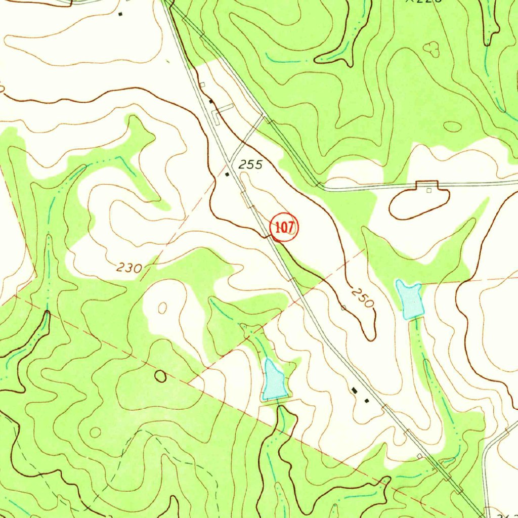 Alston, GA (1970, 24000-Scale) Map by United States Geological Survey ...