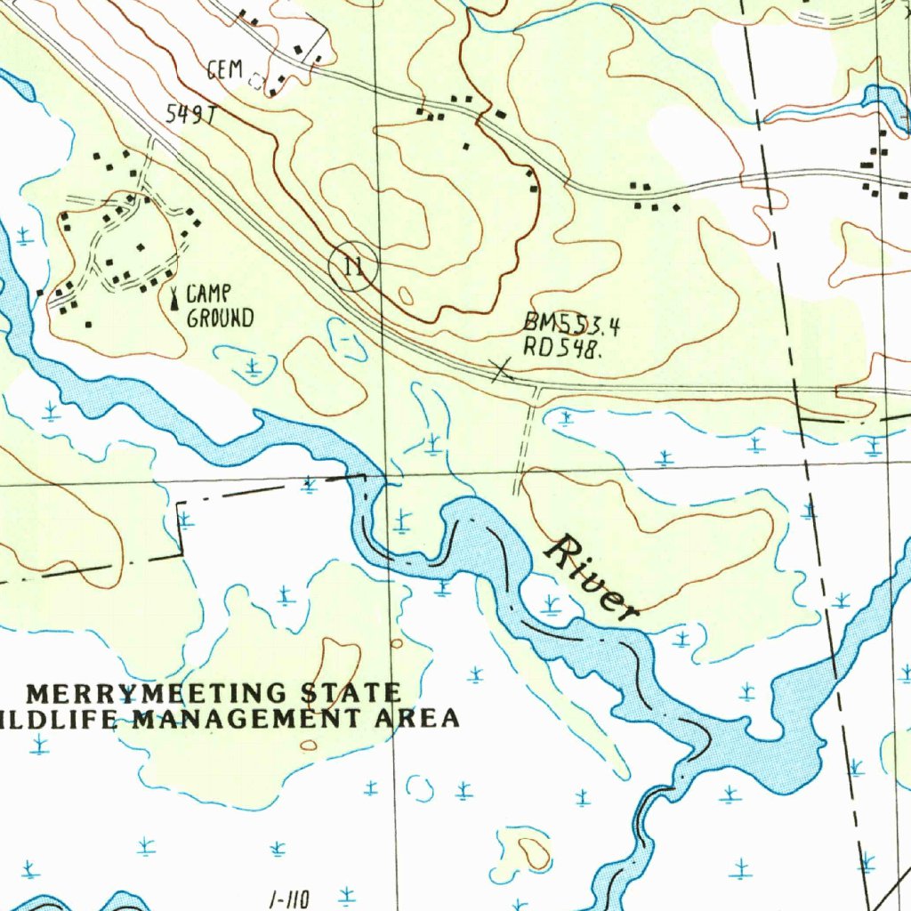 Alton, NH (1987, 24000-Scale) Map by United States Geological Survey ...
