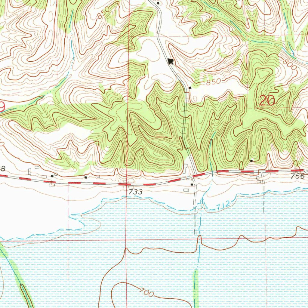 Amana, IA (1968, 24000-Scale) Map by United States Geological Survey ...