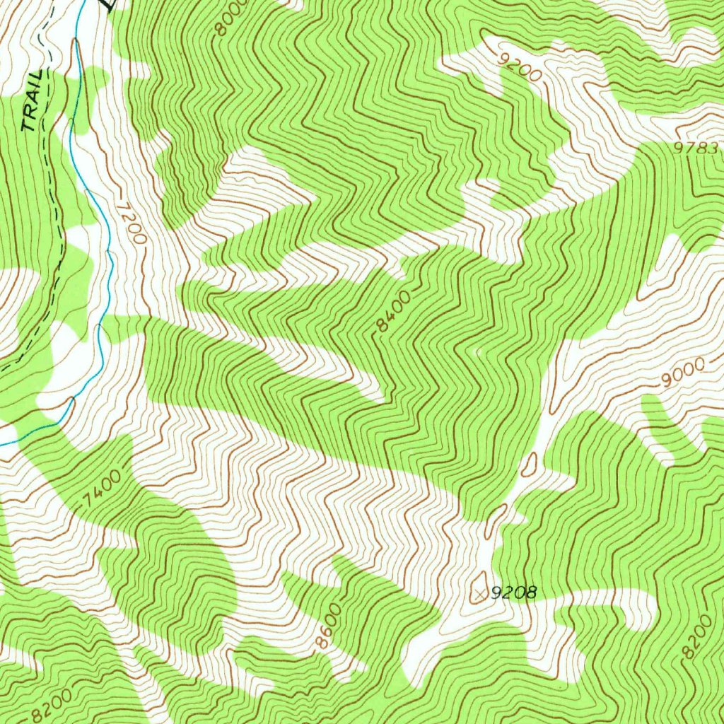 Amber Lakes, ID (1967, 24000-Scale) Map by United States Geological ...