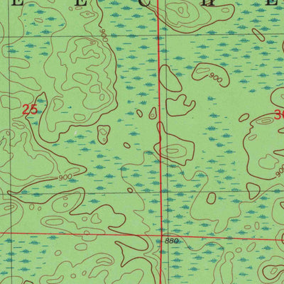 Amberg, WI (1982, 24000-Scale) Map by United States Geological Survey ...