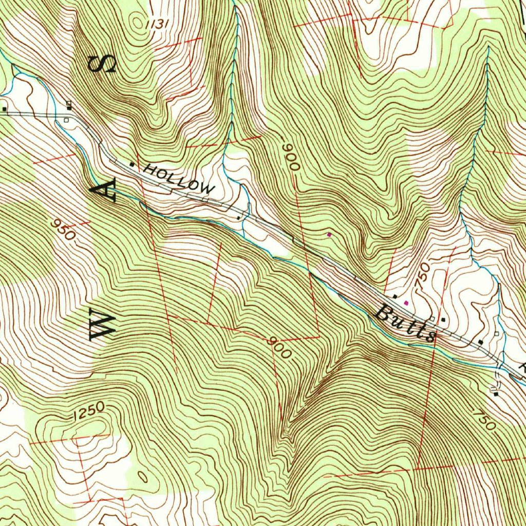 Amenia, NY-CT (1958, 24000-Scale) Map by United States Geological ...