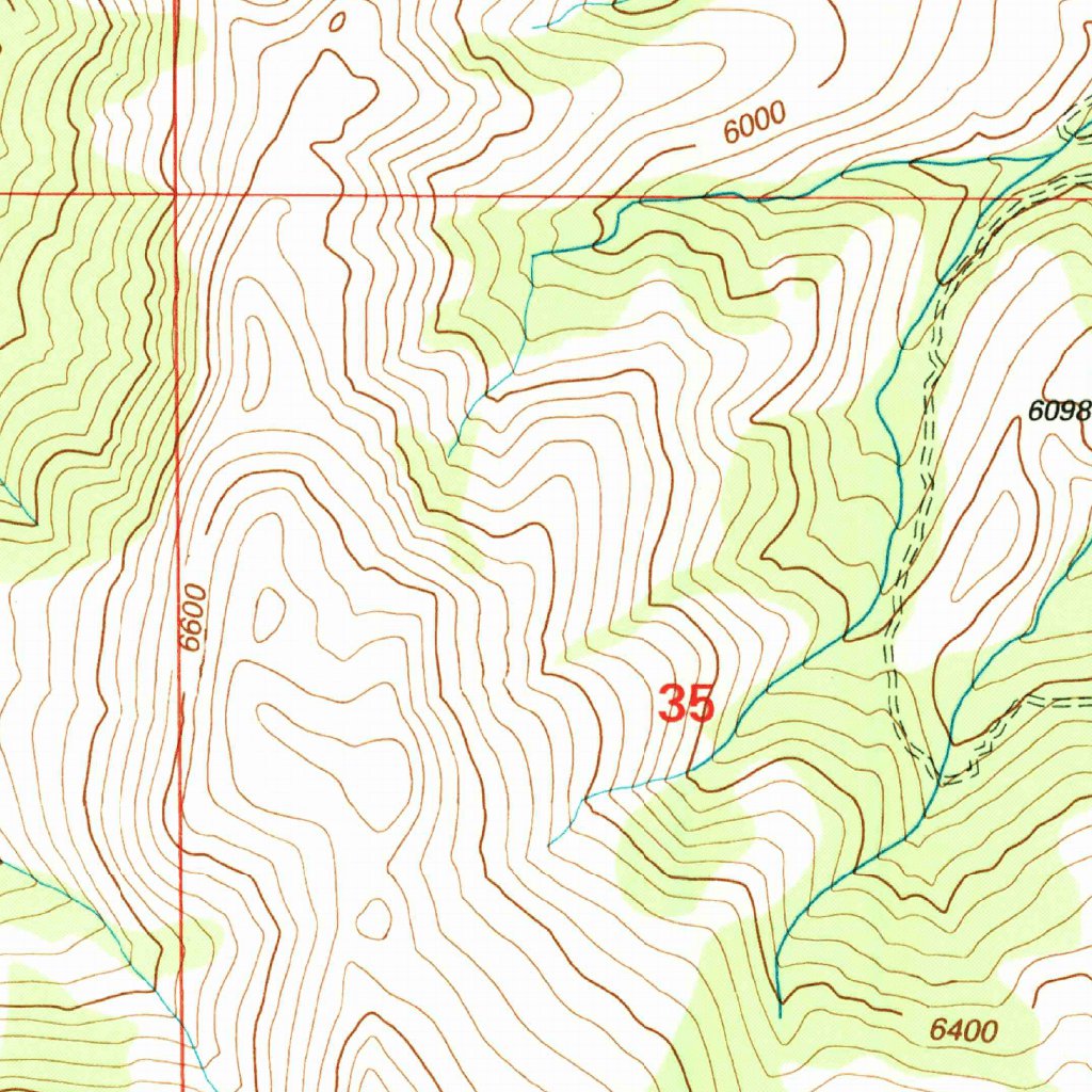 Anaconda South, MT (1996, 24000-Scale) Map by United States Geological ...