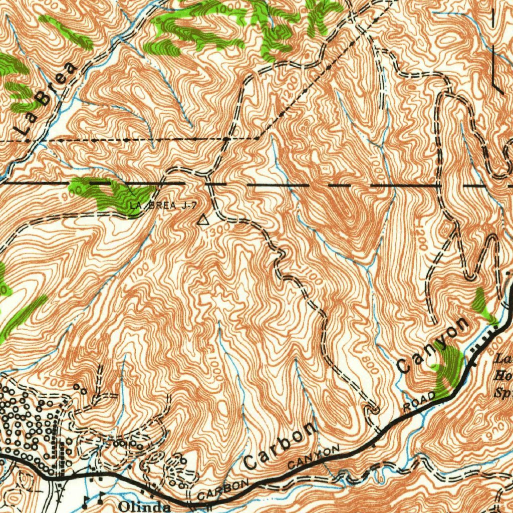 Anaheim, CA (1942, 62500-Scale) Map by United States Geological Survey ...