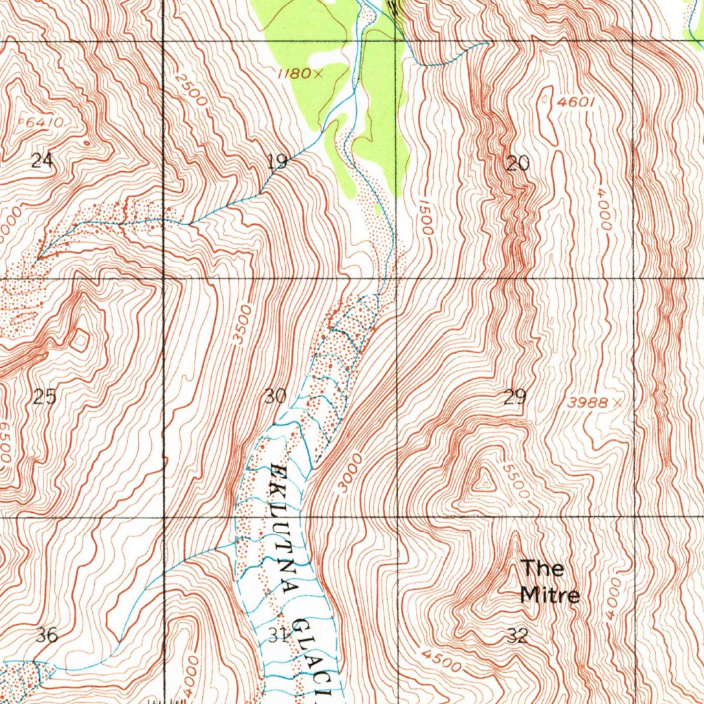 Anchorage B-6, AK (1960, 63360-Scale) Map by United States Geological ...