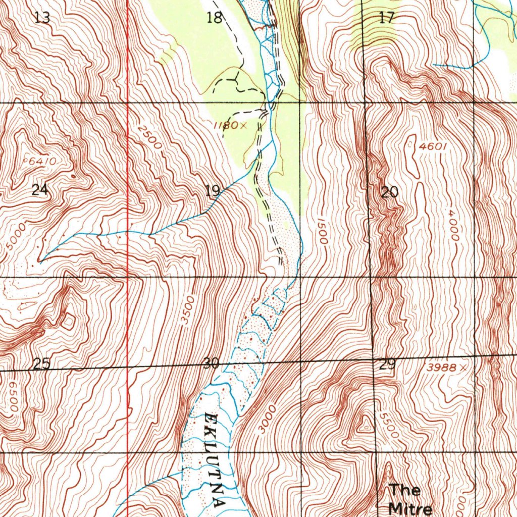 Anchorage B-6, AK (1994, 63360-Scale) Map by United States Geological ...