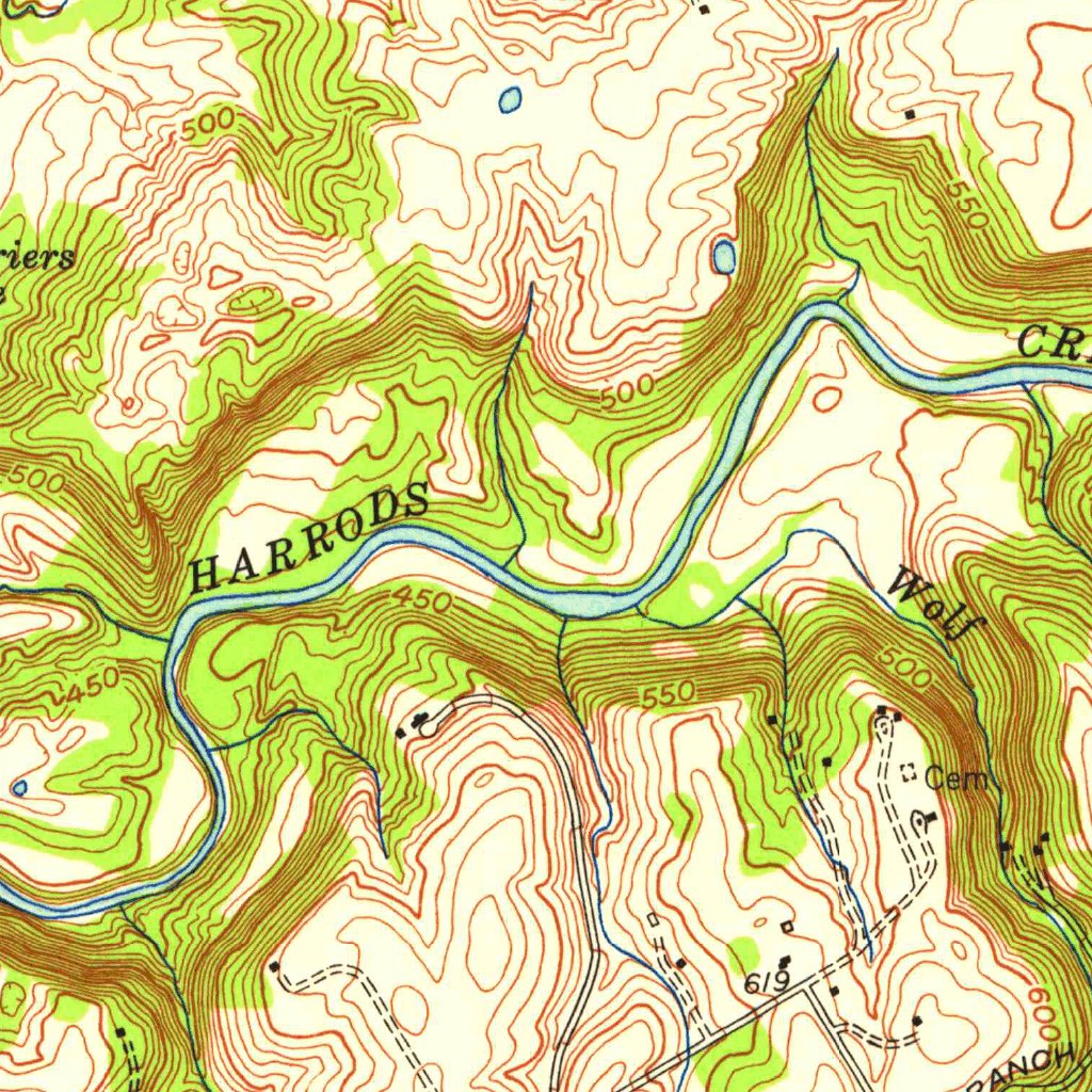 Anchorage, KY (1955, 24000-Scale) Map by United States Geological ...