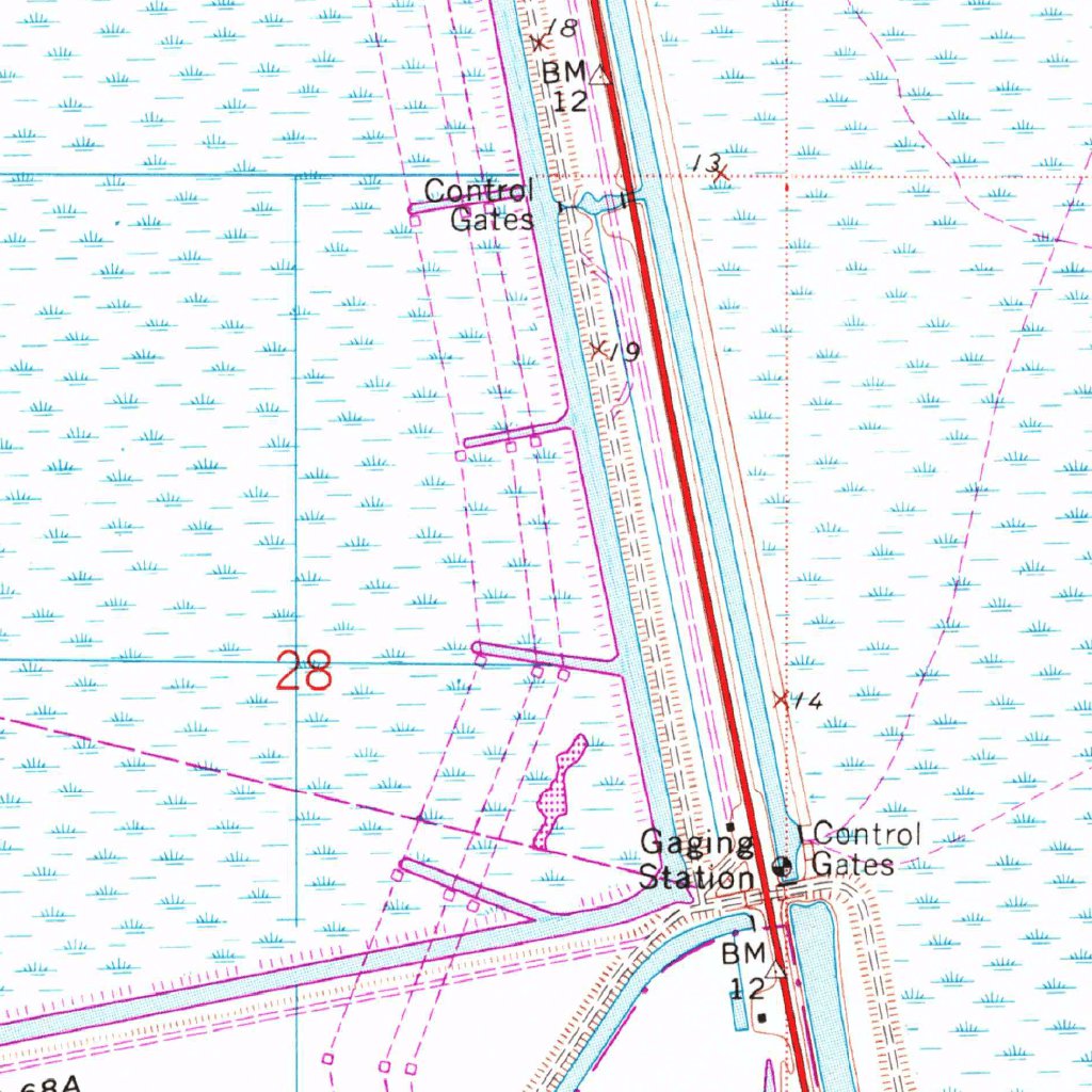 Andytown, FL (1963, 24000-Scale) Map by United States Geological Survey ...