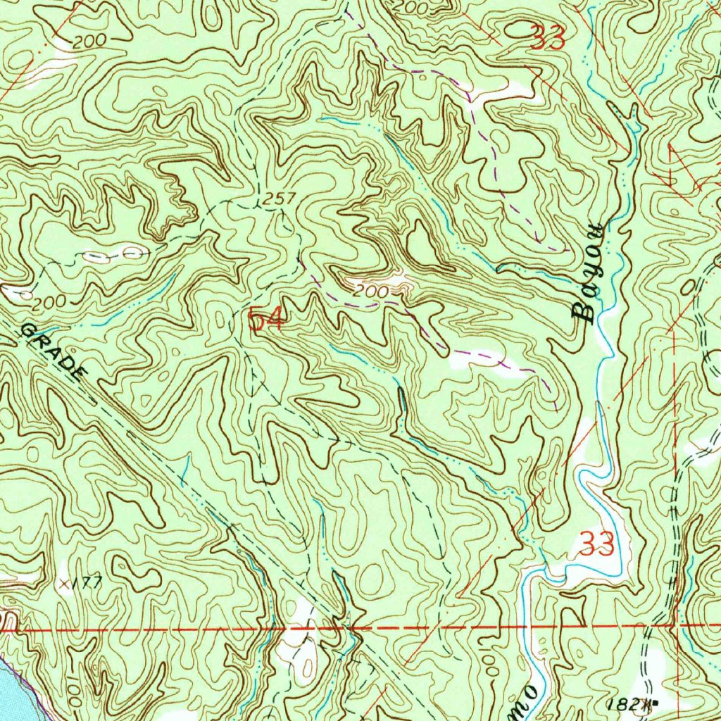 Angola, LA-MS (1965, 24000-Scale) Map by United States Geological ...