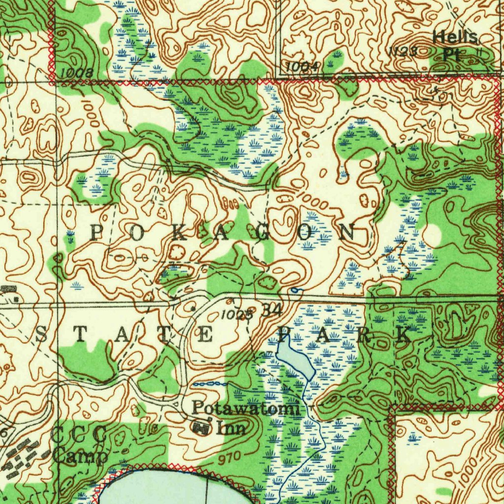 Angola West, IN (1942, 24000-Scale) Map by United States Geological ...
