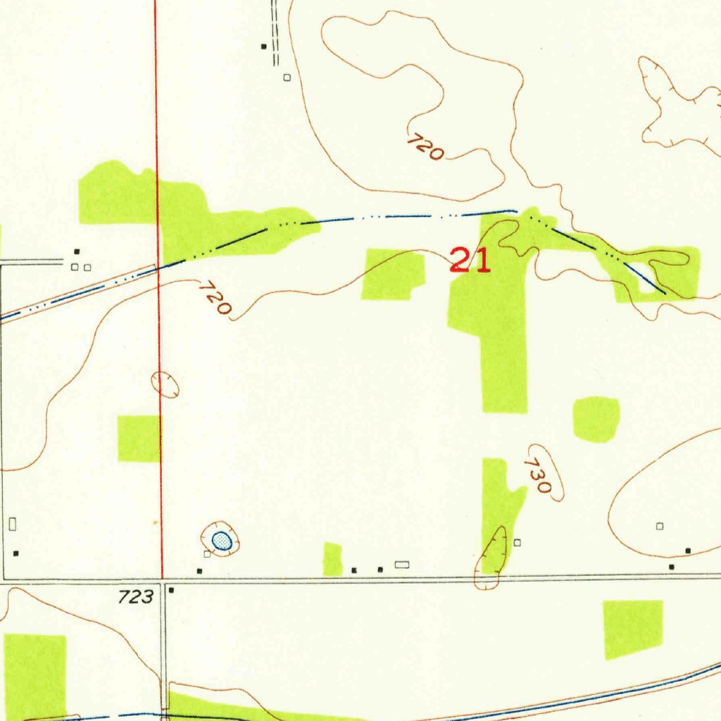 Anoka, IN (1955, 24000-Scale) Map by United States Geological Survey ...