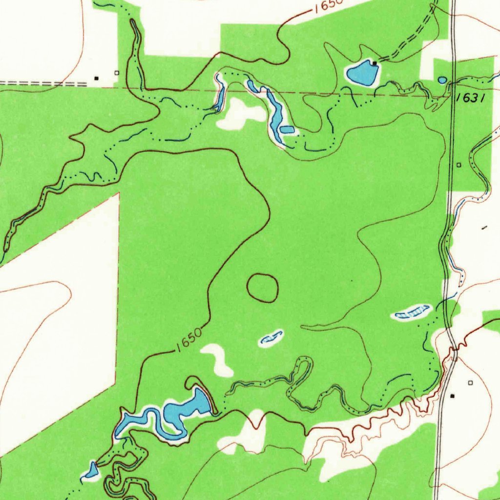 Anson, TX (1965, 24000-Scale) Map by United States Geological Survey ...