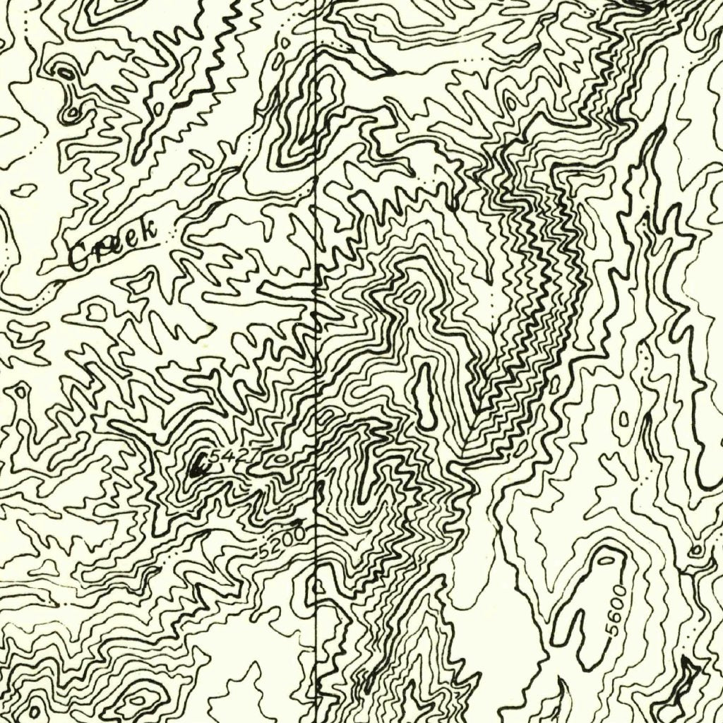 Ant Knoll, UT (1953, 24000-Scale) Map by United States Geological ...