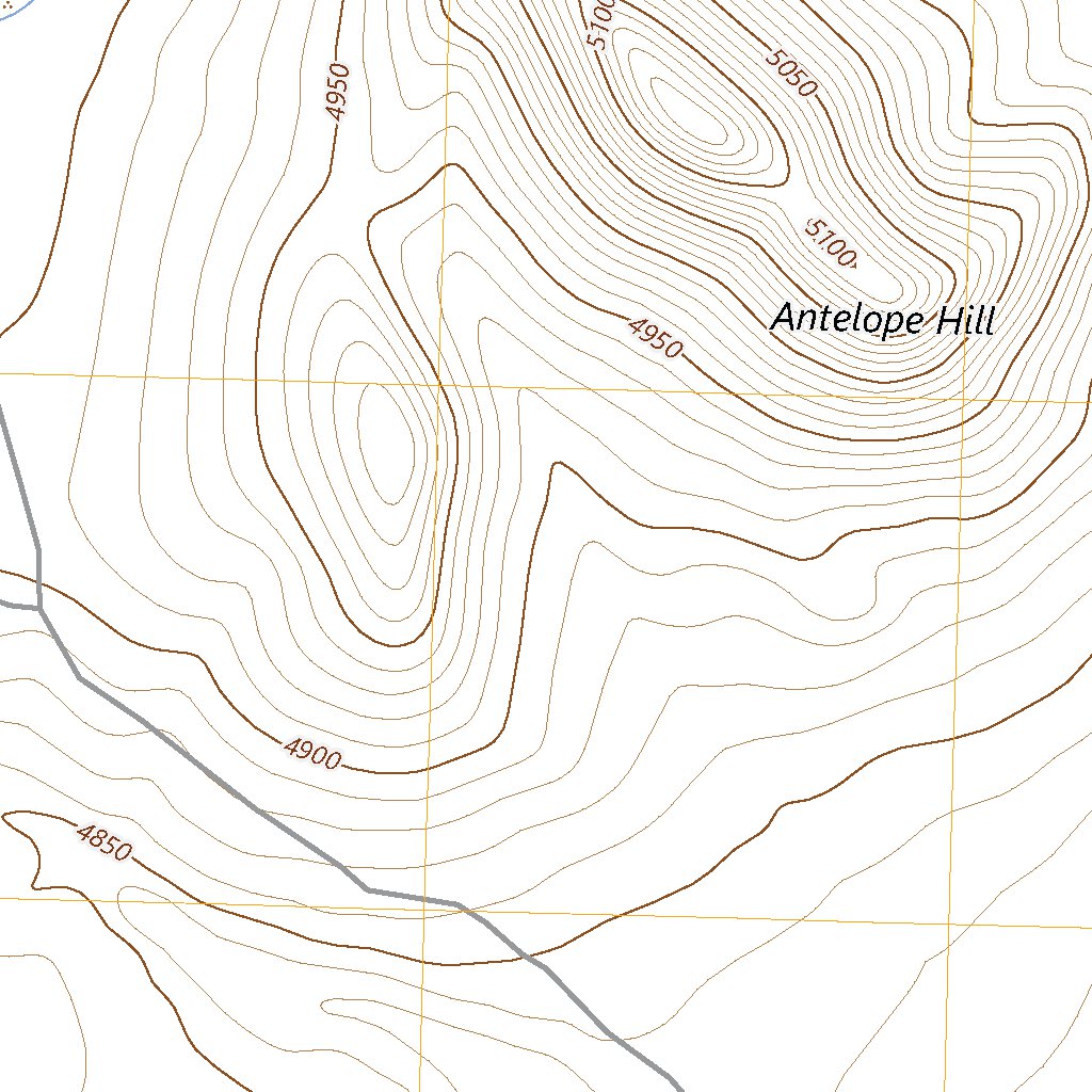 Antelope Hill, NM (2023, 24000-Scale) Map by United States Geological ...
