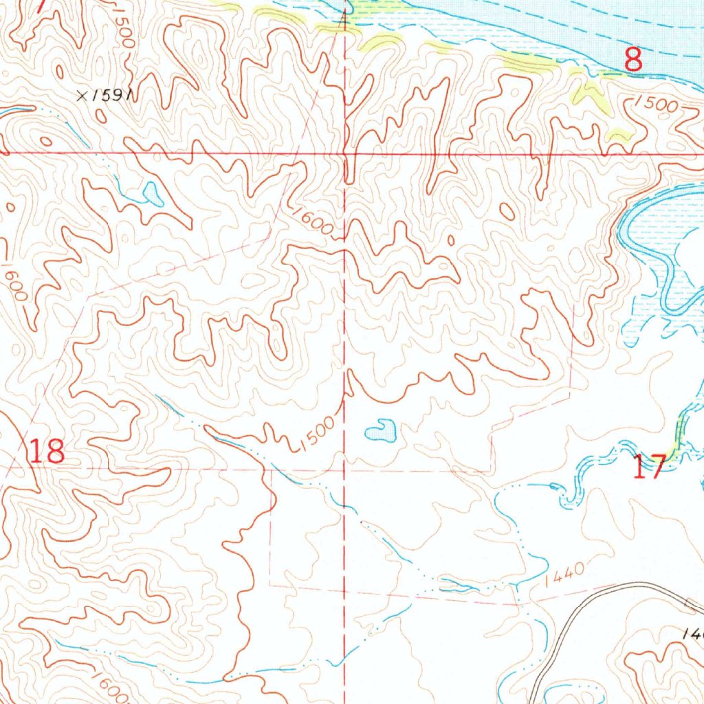 Antelope Island, SD (1973, 24000-Scale) Map by United States Geological ...