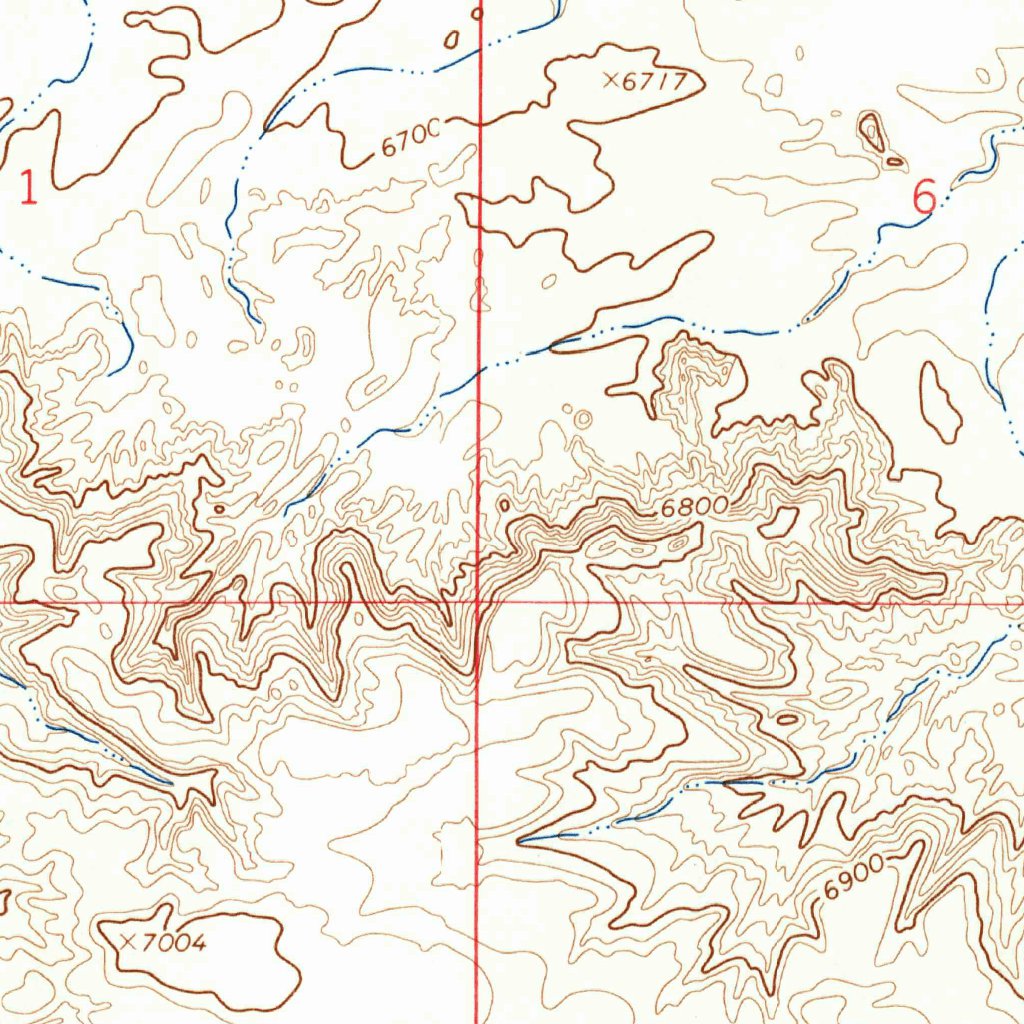 Antelope Knoll, WY (1964, 24000-Scale) Map by United States Geological ...
