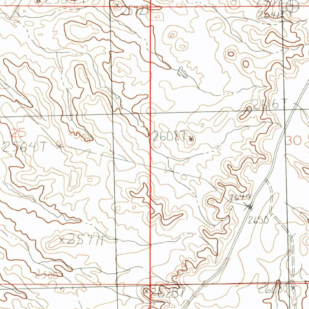 Antelope Pass, MT (1984, 24000-Scale) Map by United States Geological ...