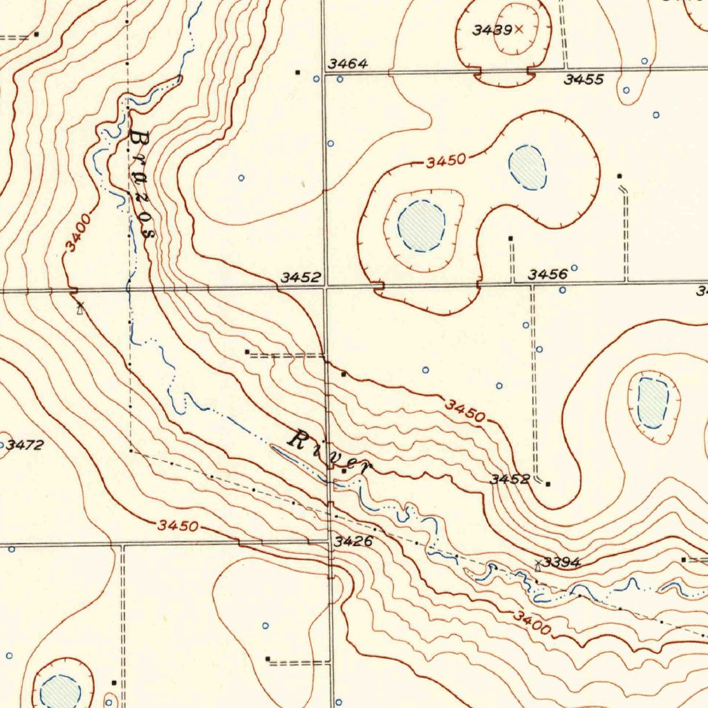 Anton, TX (1957, 62500-Scale) Map by United States Geological Survey ...
