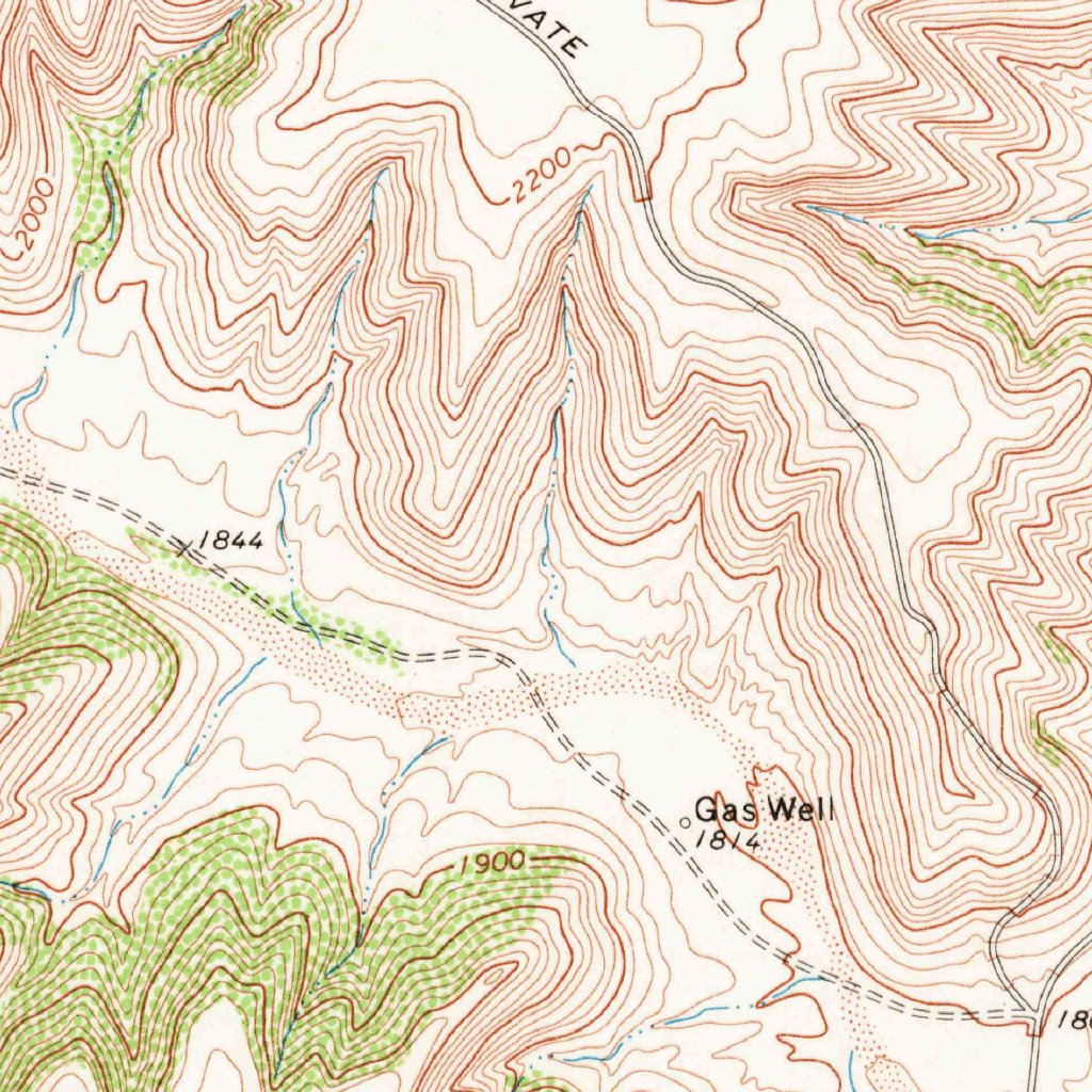 Antone Canyon, TX (1970, 24000-Scale) Map by United States Geological ...