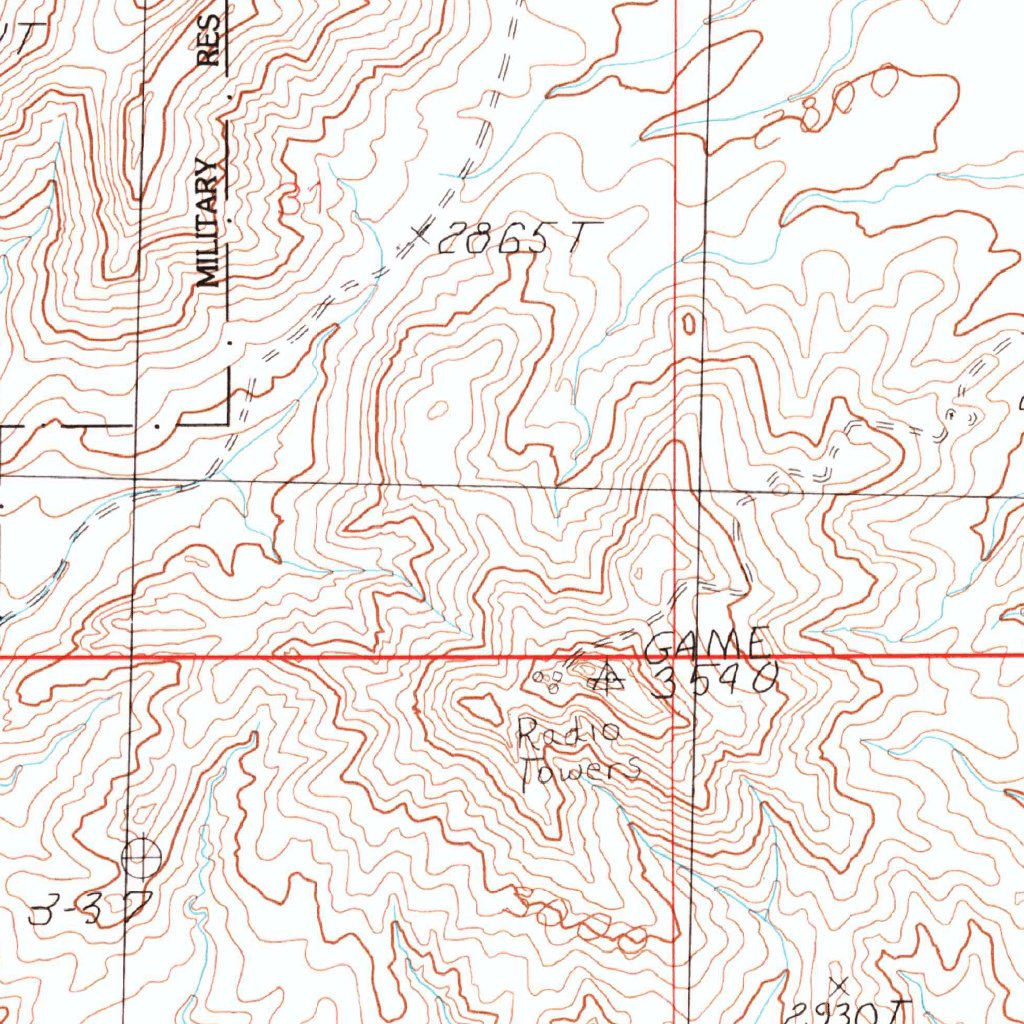 Apex, NV (1986, 24000-Scale) Map by United States Geological Survey ...