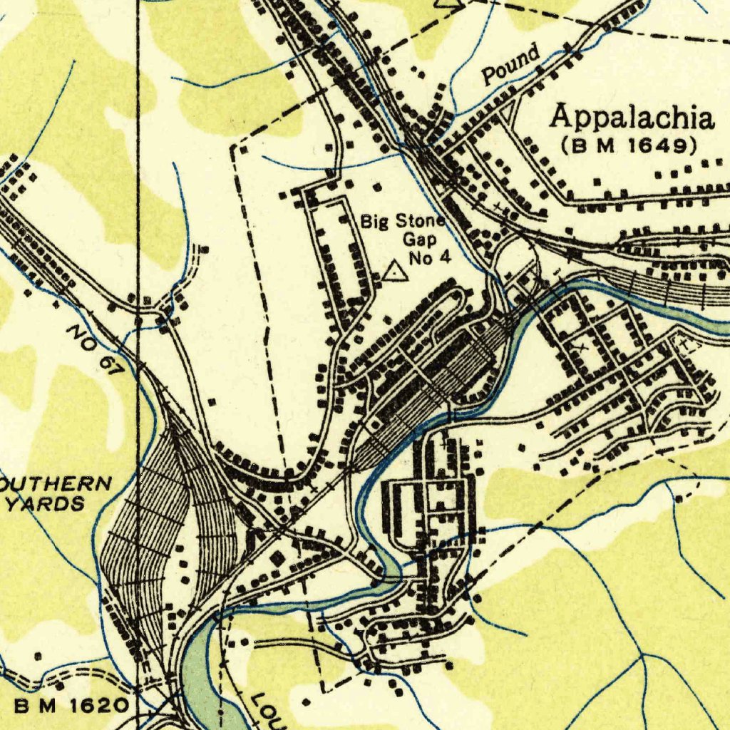 Appalachia, VA-KY (1935, 24000-Scale) Map by United States Geological ...