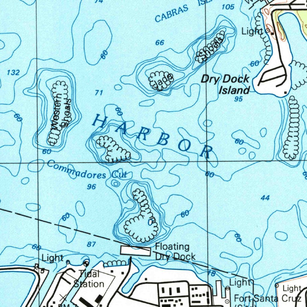 Apra Harbor, GU (2000, 24000-Scale) Map by United States Geological ...