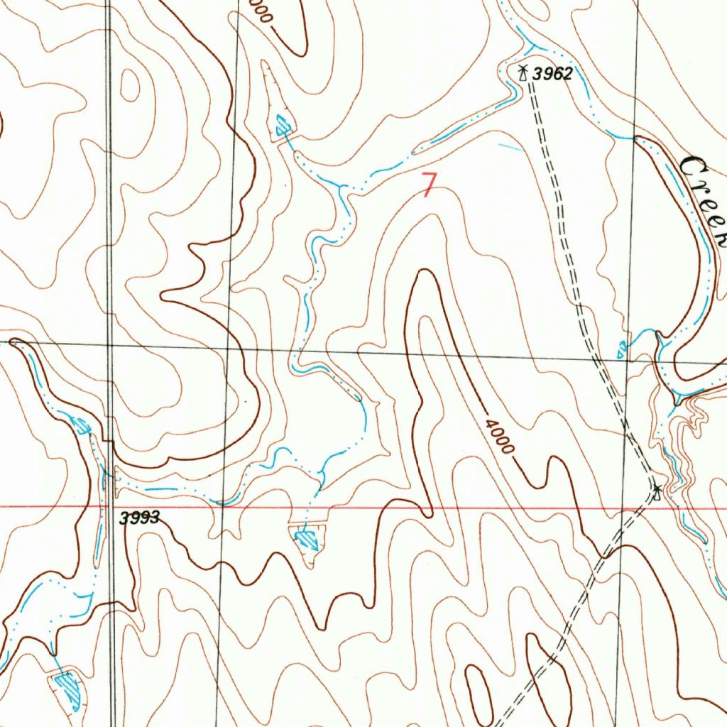 Arapahoe NW, CO (1982, 24000-Scale) Map by United States Geological ...