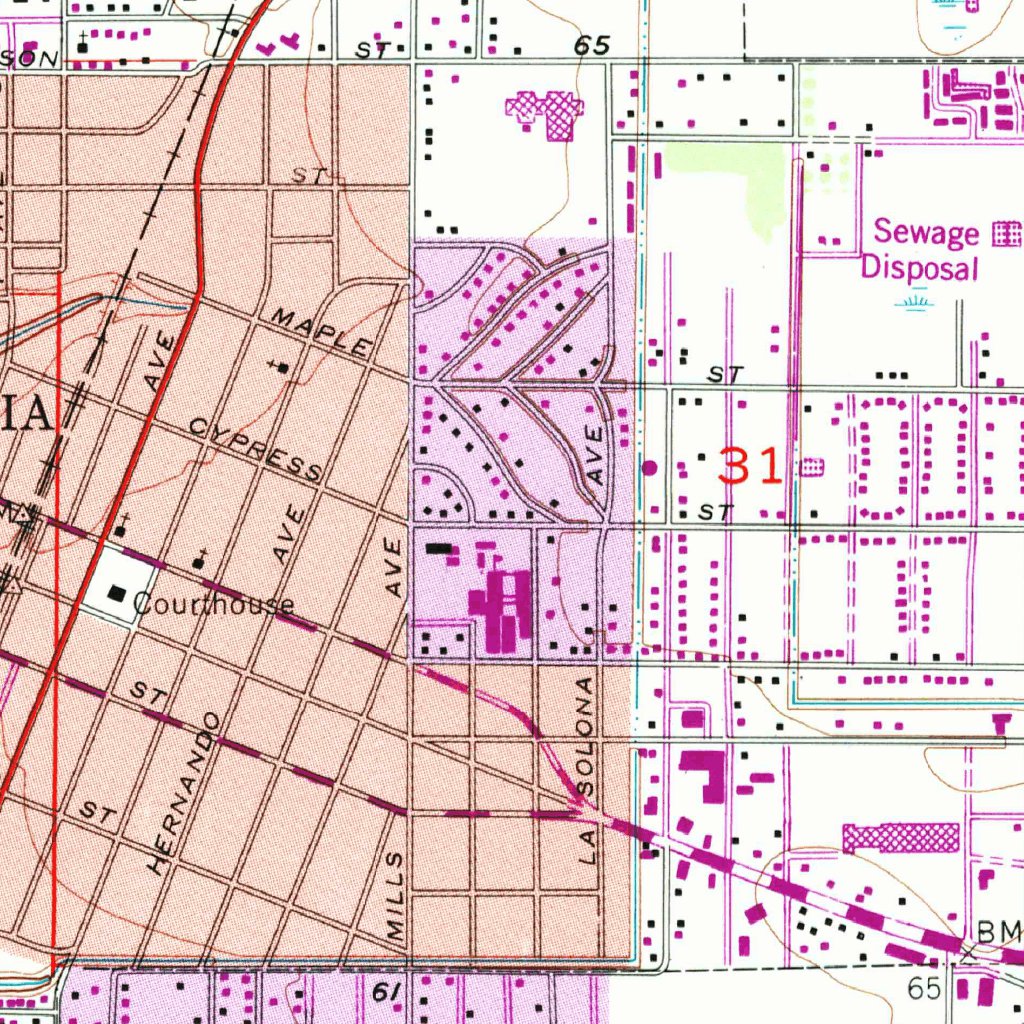 Arcadia, FL (1957, 24000-Scale) Map by United States Geological Survey ...