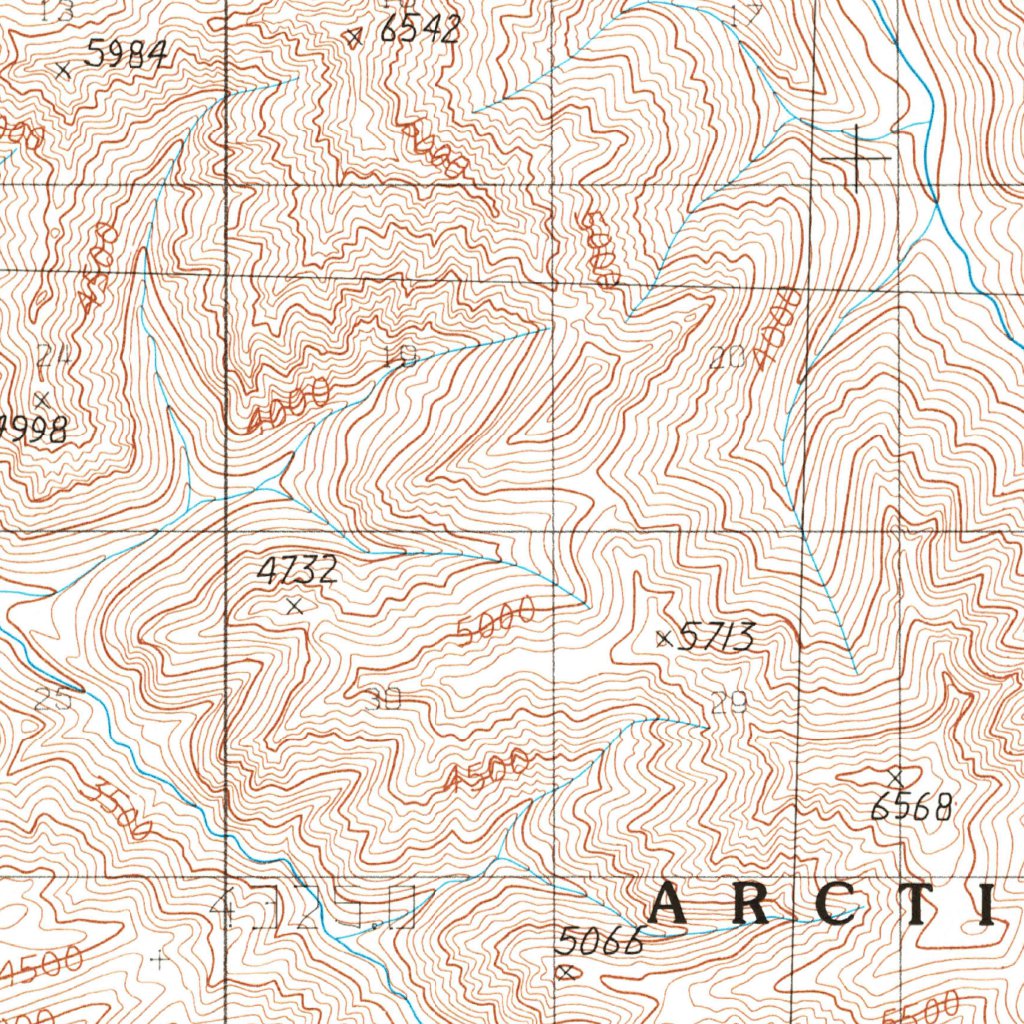 Arctic D-3, AK (1983, 63360-Scale) Map by United States Geological ...