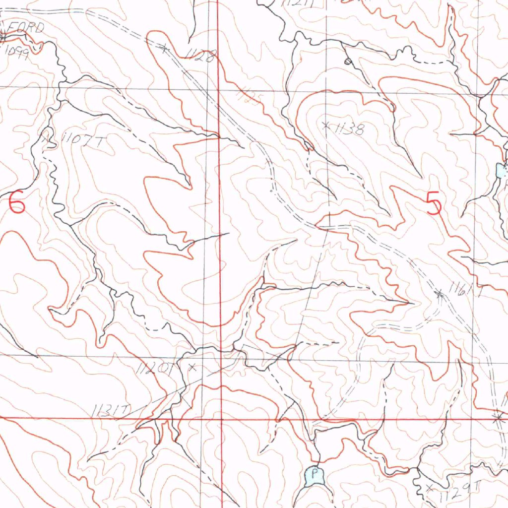 Ardmore SE, SD-NE (1982, 25000-Scale) Map by United States Geological ...