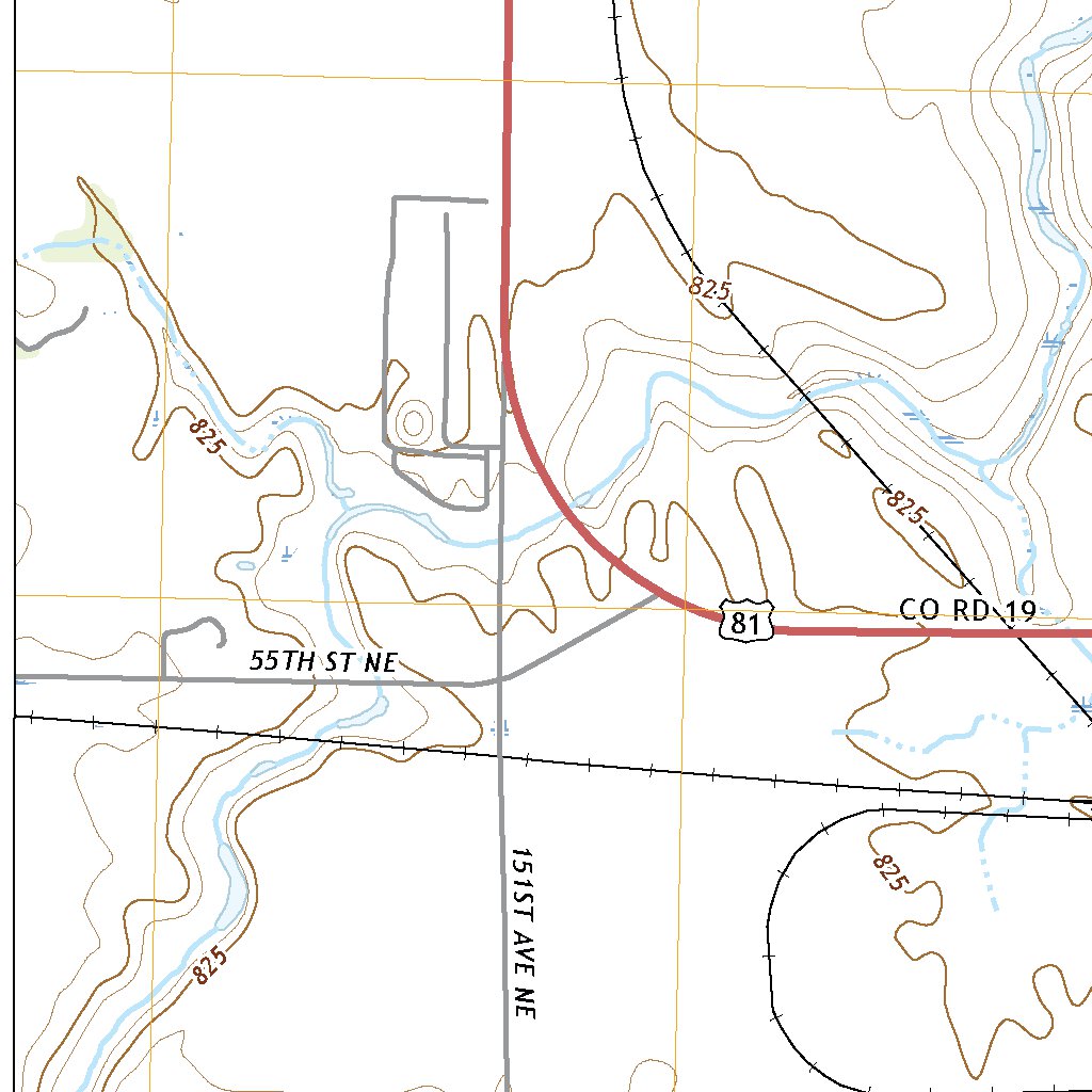 Ardoch, ND (2020, 24000-Scale) Map by United States Geological Survey ...