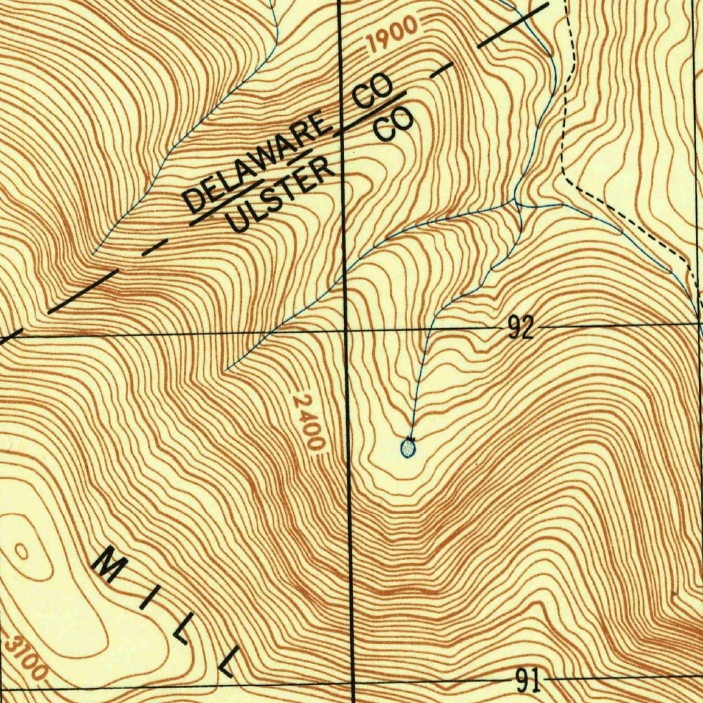 Arena, NY (1946, 24000-Scale) Map by United States Geological Survey ...