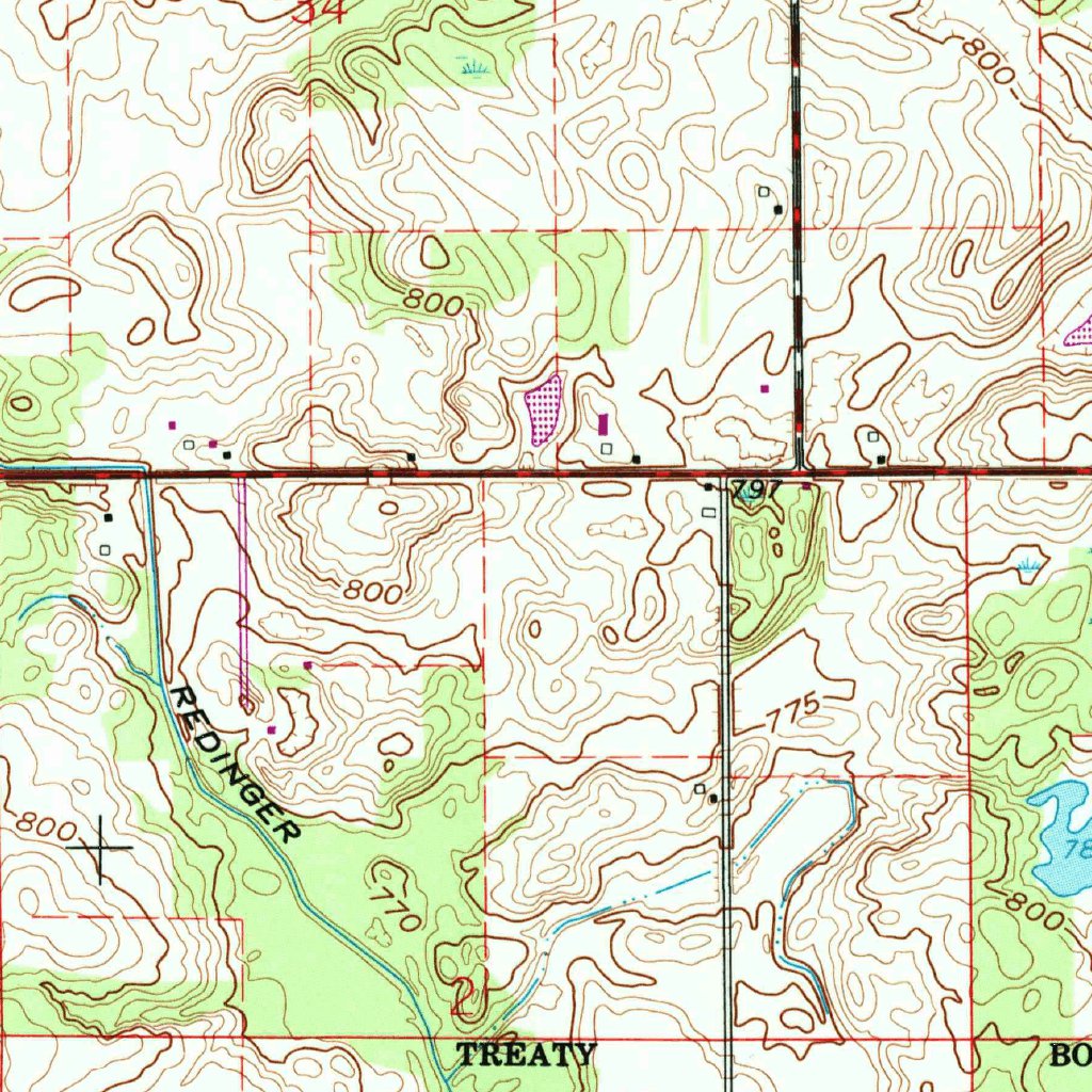 Argos, IN (1962, 24000-Scale) Map by United States Geological Survey ...