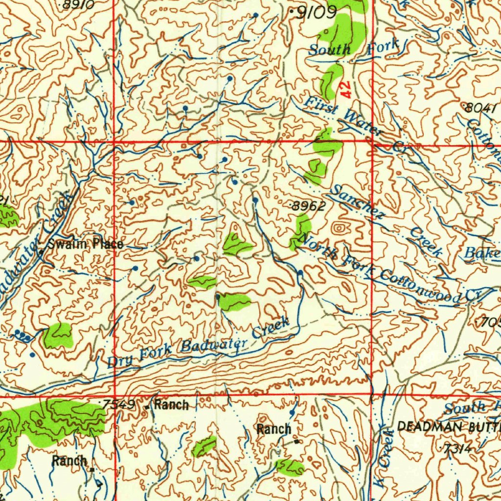 Arminto, WY (1958, 250000-Scale) Map by United States Geological Survey ...