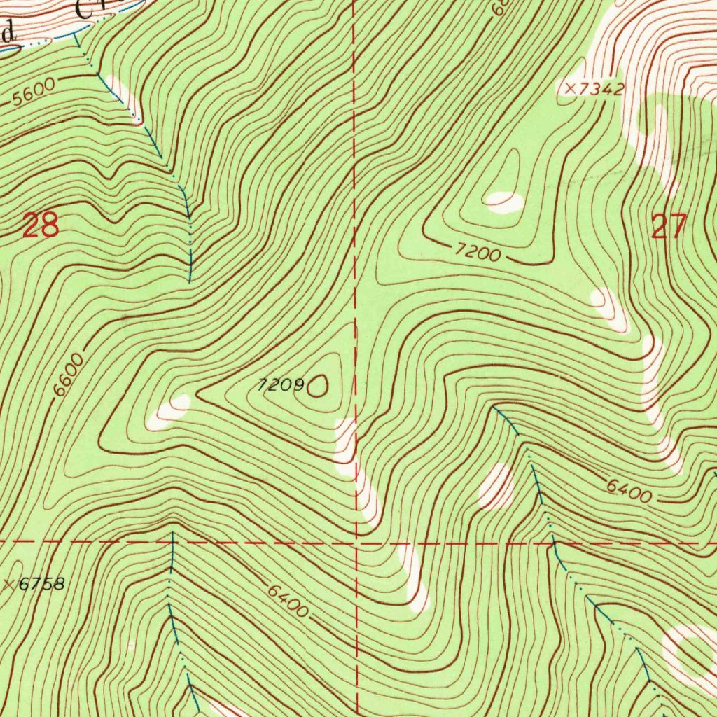 Arrastra Mountain, MT (1968, 24000-Scale) Map by United States ...