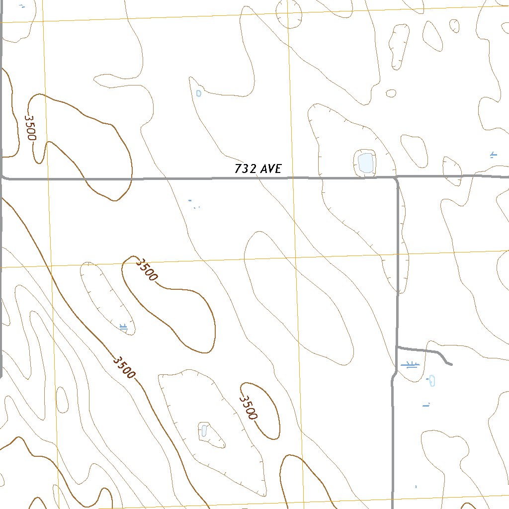 Arterburn Lake, NE (2021, 24000-Scale) Map by United States Geological ...