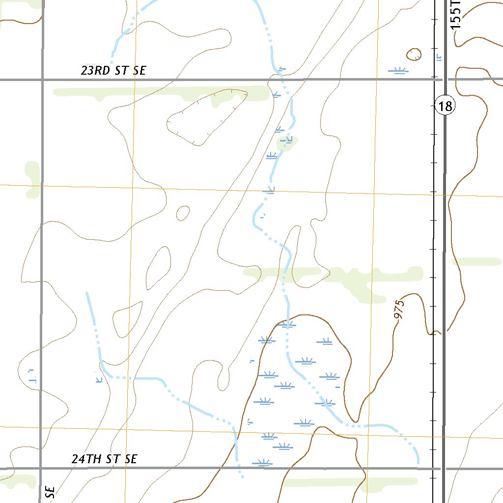 Arthur, ND (2020, 24000-Scale) Map by United States Geological Survey ...
