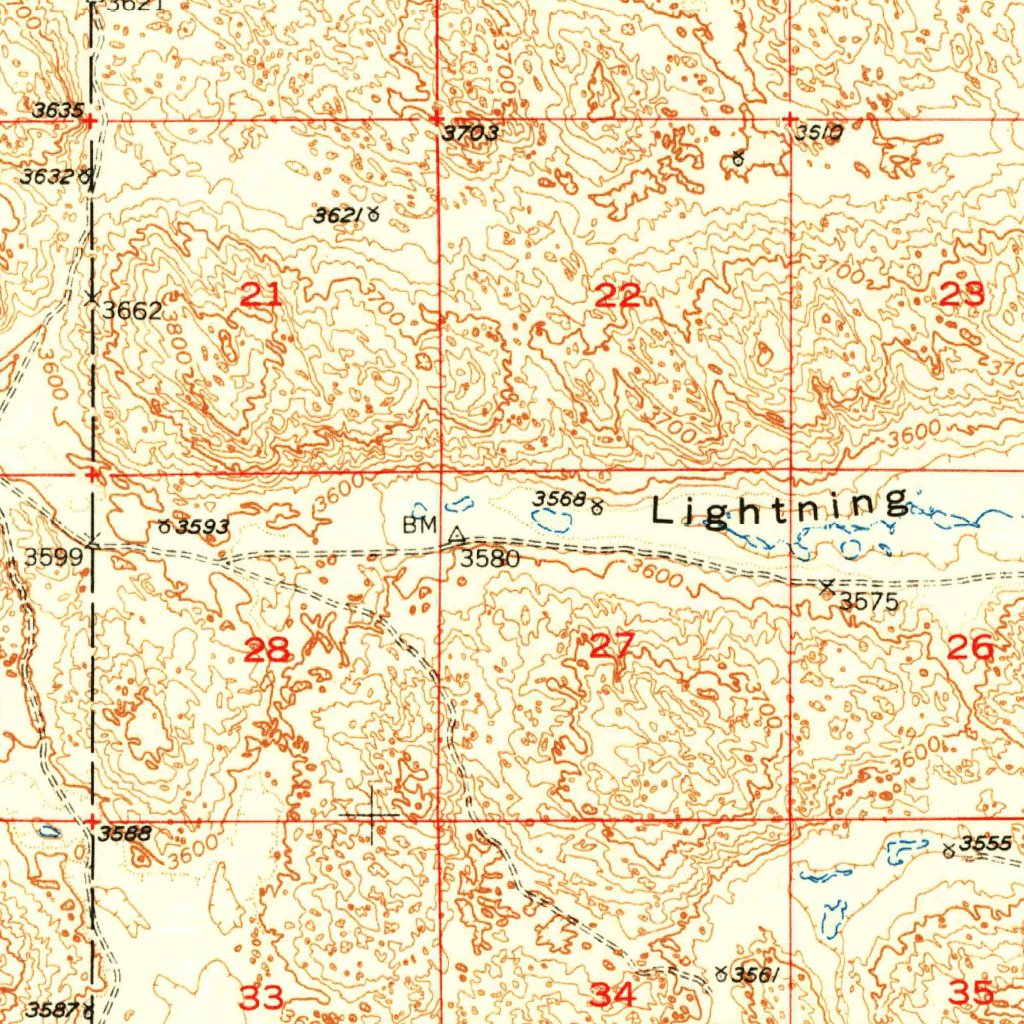 Arthur, NE (1950, 62500-Scale) Map by United States Geological Survey ...