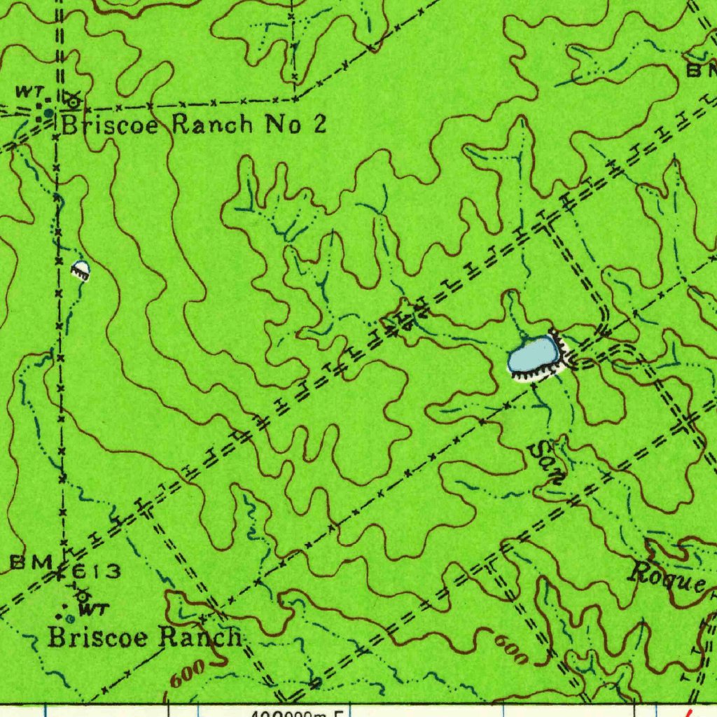 Asherton, TX (1940, 62500-Scale) Map by United States Geological Survey ...