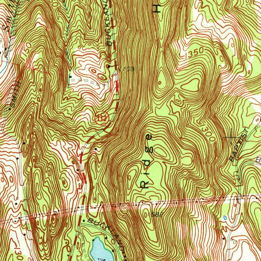 Ashfield, MA (1971, 24000-Scale) Map by United States Geological Survey ...